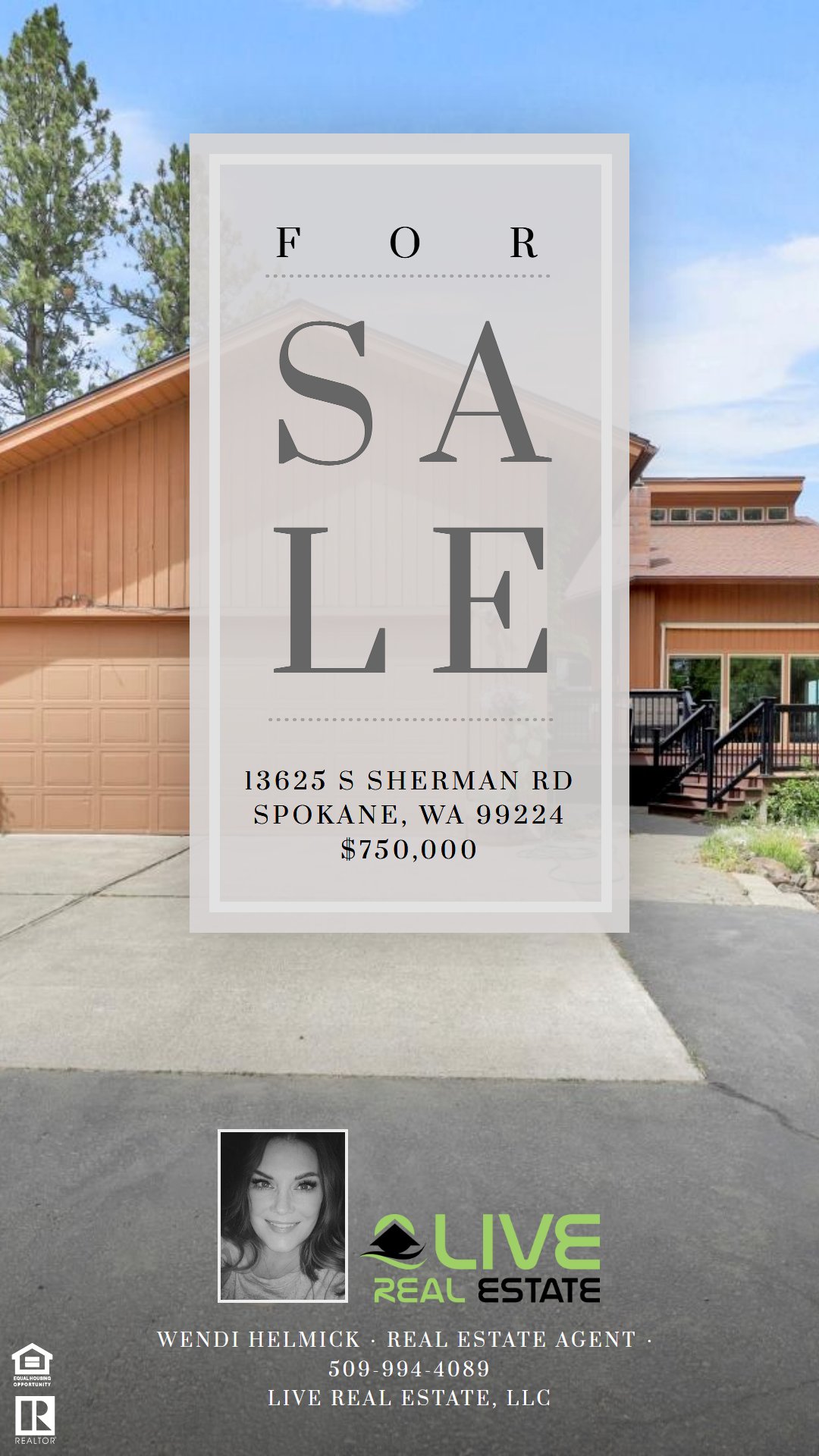 13625 S Sherman Rd, Spokane, WA 99224